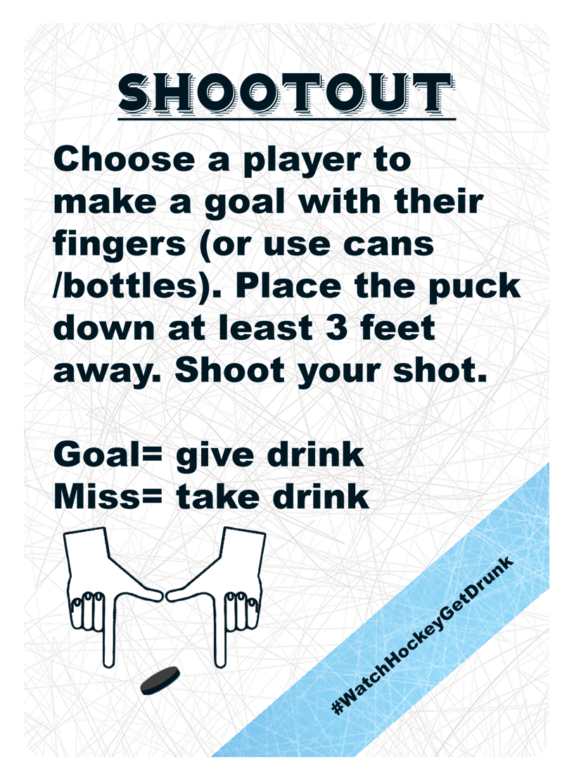 WATCH HOCKEY, GET DRUNK - The Live Hockey Drinking Game