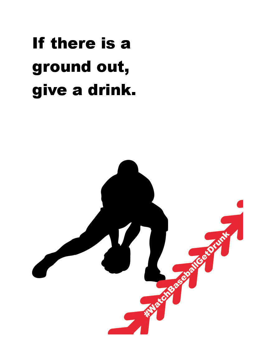 WATCH BASEBALL, GET DRUNK - The Live Baseball Drinking Game